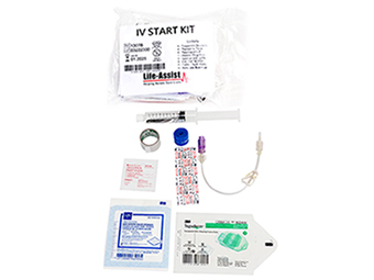 Complete IV Start Kit w/Extension Set & Flush | Life-Assist