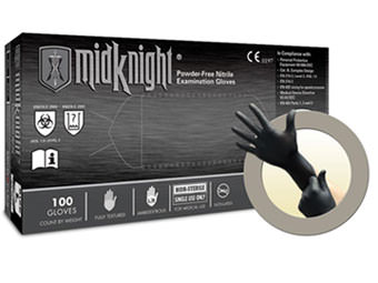 MICROFLEX MidKnight Nitrile Gloves | Life-Assist