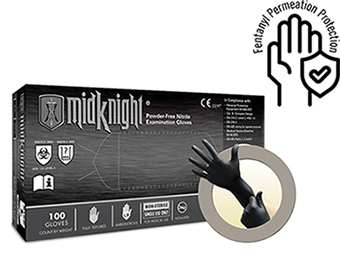 MICROFLEX MidKnight Nitrile Gloves | Life-Assist