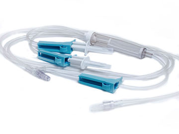 Amsafe MicroClave® Clear Y-Type Blood Set | Life-Assist