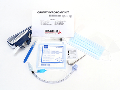 Motion Medical Emergency Cricothyrotomy Kit | Life-Assist