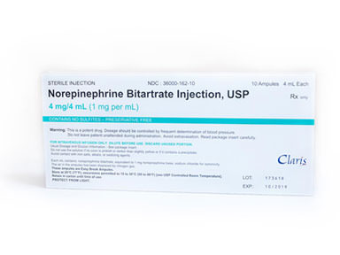 Norepinephrine Bitartrate | Life-Assist