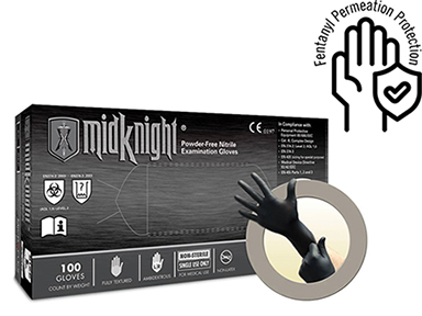 MICROFLEX MidKnight Nitrile Gloves | Life-Assist