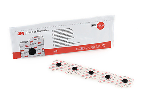 3M Red Dot Repositionable Electrodes | Life-Assist