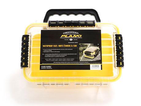 PLANO Waterproof Storage Case in Yellow | Life-Assist