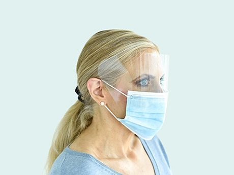 Face Mask with Eye Shield | Life-Assist