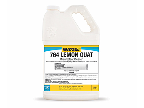 Waxie 764 Lemon Quat Disinfectant Cleaner | Life-Assist