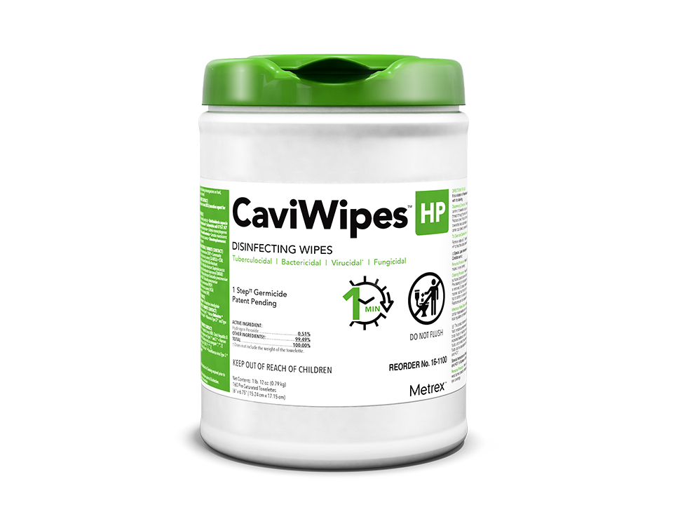 CaviWipes HP Hydrogen Peroxide Wipes | Life-Assist