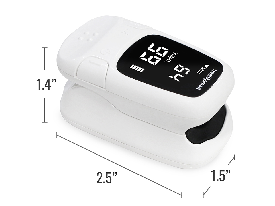Healthsmart Digital Fingertip Pulse Oximeter | Life-Assist