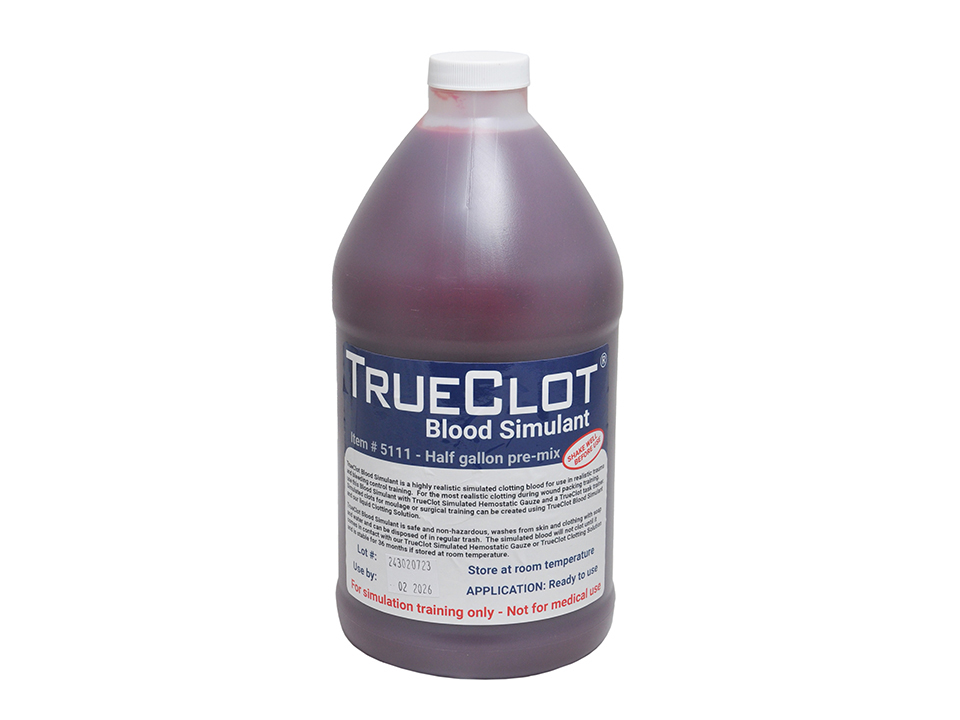 TrueClot Blood Simulant & Training Gauze | Life-Assist